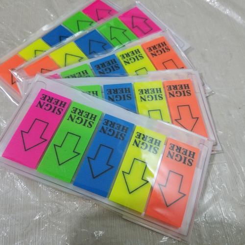 Jual pronto sign here 5 warna per set - Kota Tangerang - paradigmacm ...
