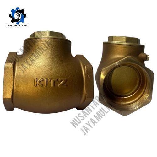 Jual Check Valve 1" inch Kuningan drat/swing check Valve class 125 ...