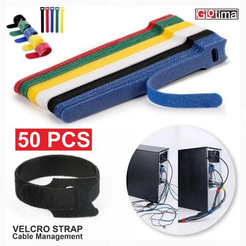 Promo Pengikat Perekat Kabel Cable Ties Tis Felcro Felkro Strap Prepet ...