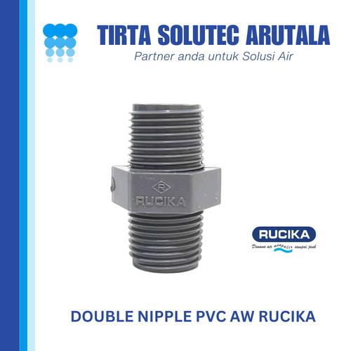 Jual Double Nipple / Double Nepel PVC Rucika AW (Tebal) 1" Inch - Jakarta Utara - TIRTA SOLUTEC ...