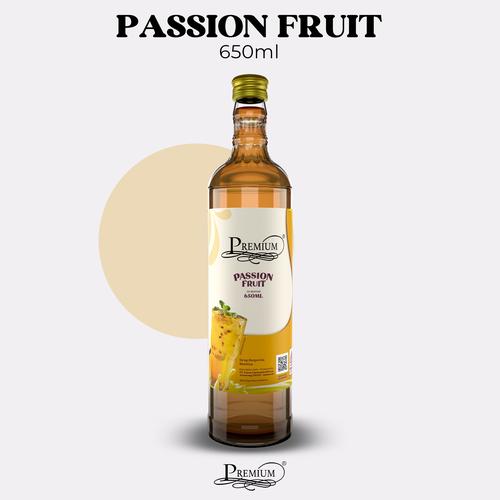 Promo Premium Syrup - Passion Fruit 650ml (Minuman Sirup untuk HORECA ...