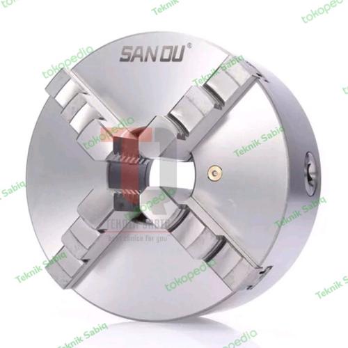 Jual Chuck bubut 6 inch 4 jaw - chuck bubut k12 160inch - klaw k12 160 ...