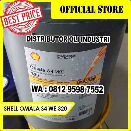 Jual SHELL OMALA S4 WE 320 ( SYNTHETIC PAG GEAR OIL - READY STOCK ...