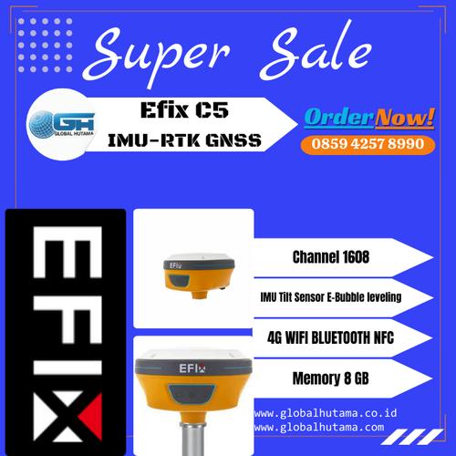 Jual GPS Geodetik | Efix C5 RTK GNSS | Distributor Resmi EFIX - Jakarta Selatan - Global Tools 1 ...
