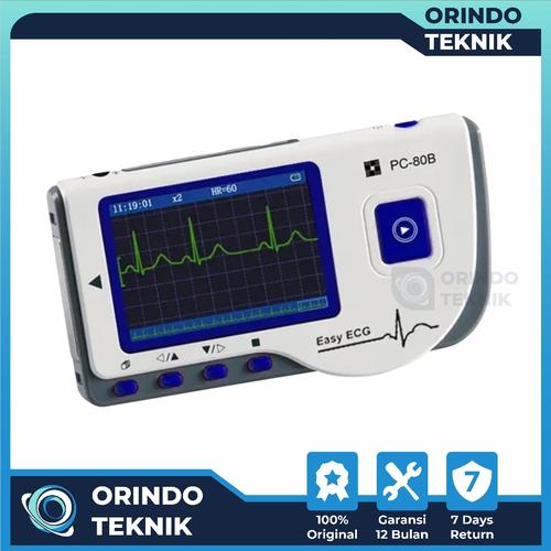 Jual Handheld Electrocardiogram ECG Monitor PC-80B EKG ...