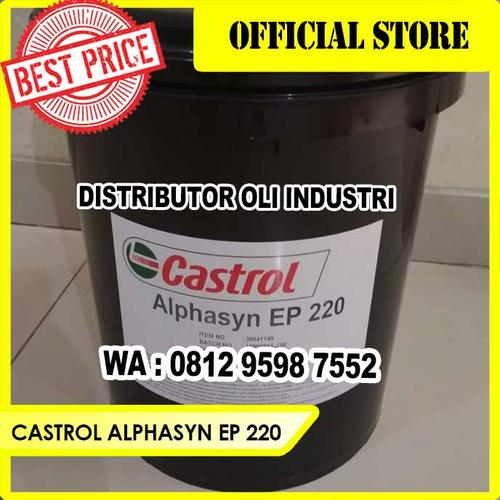 Jual CASTROL ALPHASYN EP 220 ( Synthetic Gear Oil - 20 Liter ) - Kota ...