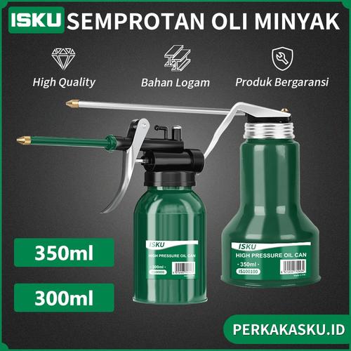 Promo ISKU Oil Gun Alat Pelumas Oli Botol Pompa Oli Semprot Kaleng Can ...