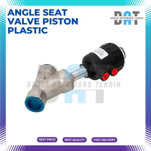 Jual Angle Seat Valve Piston Valve Double Acting Air Actuated Thread ...