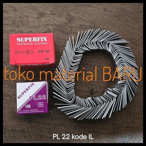 Jual Superfix Paku Ramset - Mesiu - Angle Clip 100 Pcs - Kota ...