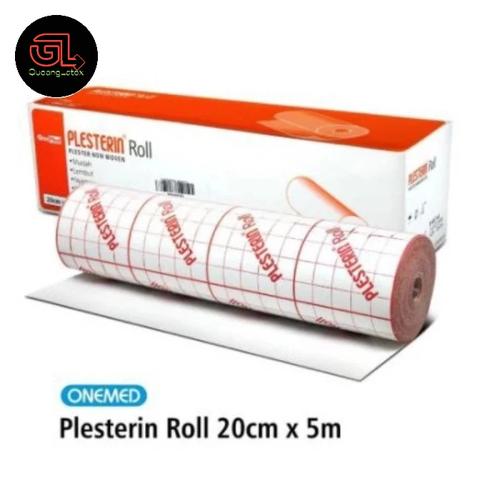 Jual plesterin roll onemed 5cm x 1m / 5cm x 5m / 10cm x 2m / 10cm x 5m / 15cm x 5m / 20cm x 5m ...