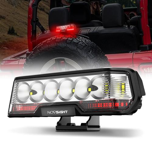 Jual novsight 6 inch led integrated reverse and brake lightbar spot ...