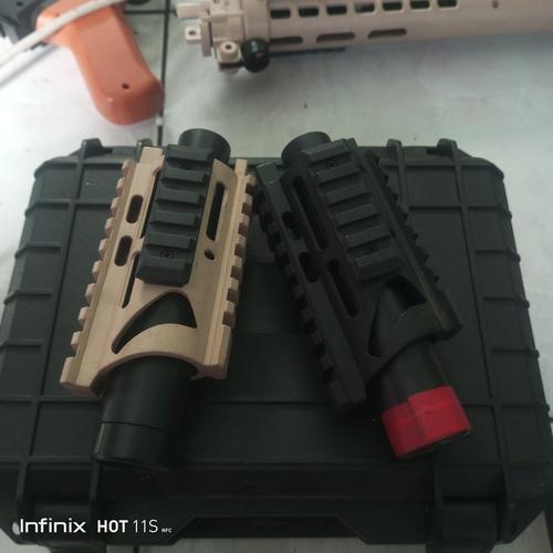 Jual ris extend extension flash hider m416 dcobra ar15 M4 silencer ...