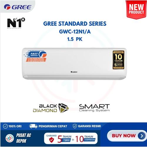 Jual AC GREE 1.5 PK Deluxe Standard Series GWC-12N1A - Kota Depok ...