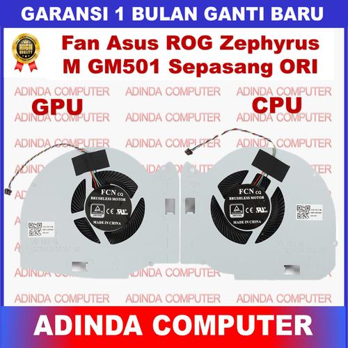 Jual Kipas Fan Asus ROG Zephyrus M GM501 GM501G GM501GM GM501GS GU501 ...