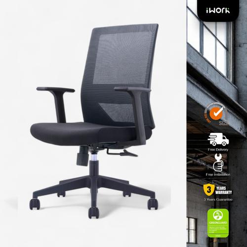 Promo KARL Kursi Kantor Ergonomis - Mesh Office Chair Furniture Roda ...