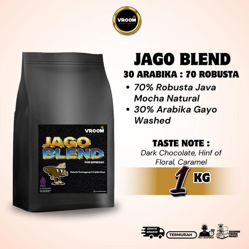 Promo Kopi Moka Jago H Blend Espresso 70R : 30A Biji Kopi Bubuk Matang ...