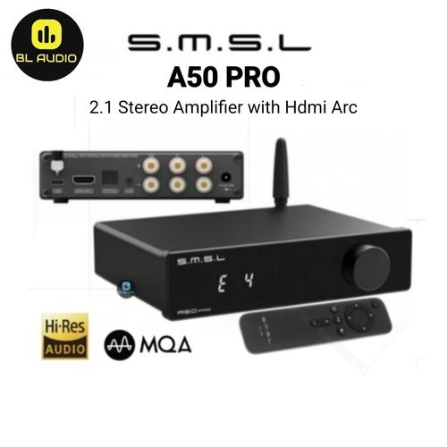 Jual SMSL A50PRO A 50 PRO A50 PRO 2.1 Stereo Amplifier with Hdmi Arc ...