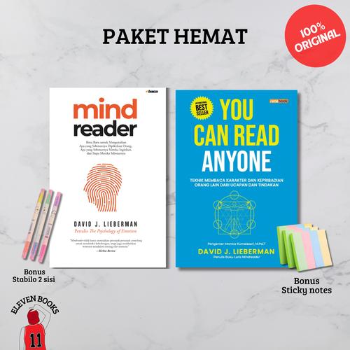 Promo Paket Hemat Buku Original Mindreader dan You Can Read Anyone ...