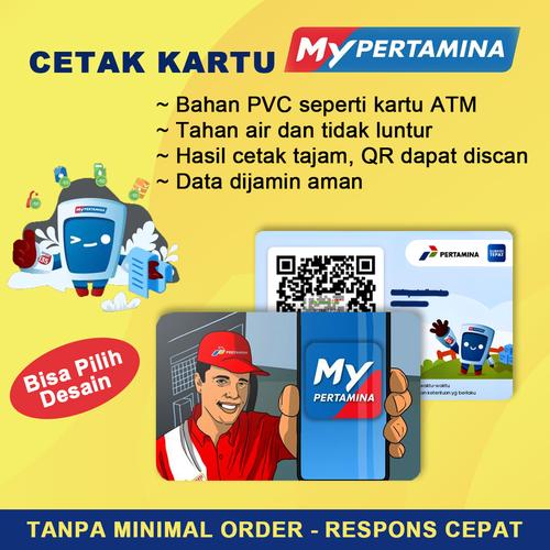Jual Cetak My Pertamina (cetak di kartu ID Card bahan PVC) - Kota ...