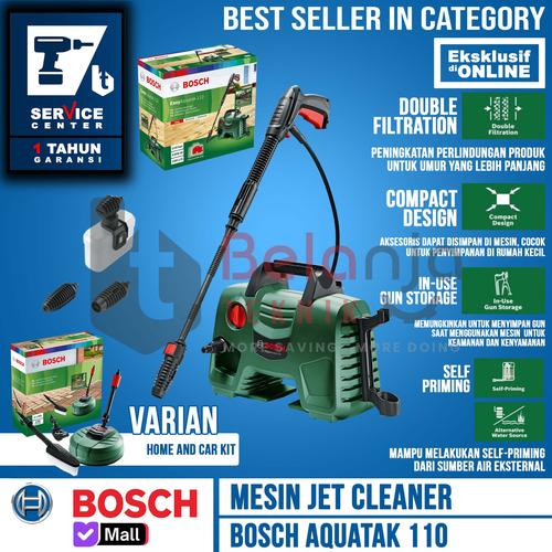 Promo Bosch Jet Cleaner Long Lance Aquatak 110 Bar 1300W + Home And Car ...