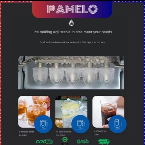 Jual Hicon Mesin Pembuat ES Batu Dispenser 30Kg Ice Maker Cafe, Rumah ...