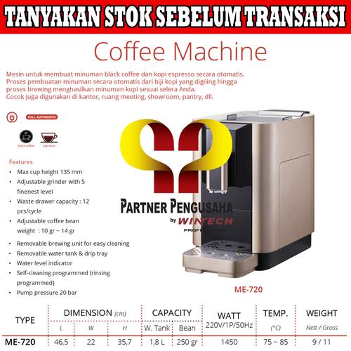 Jual Getra ME-720 Coffee Machine / Mesin Pembuat Kopi Hitam Atau Black ...