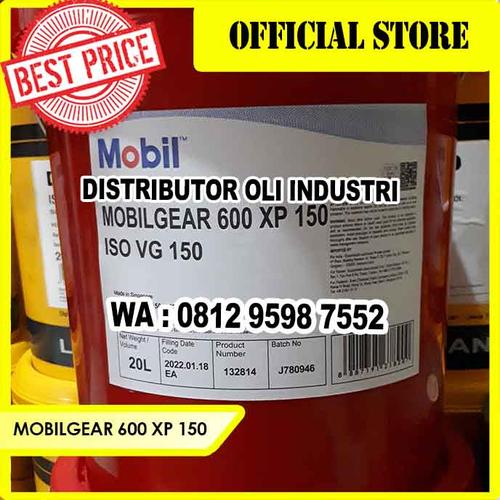 Jual MOBILGEAR 600 XP 150 ( OLI GEAR BOX - ISO VG 150 ) - Kota ...
