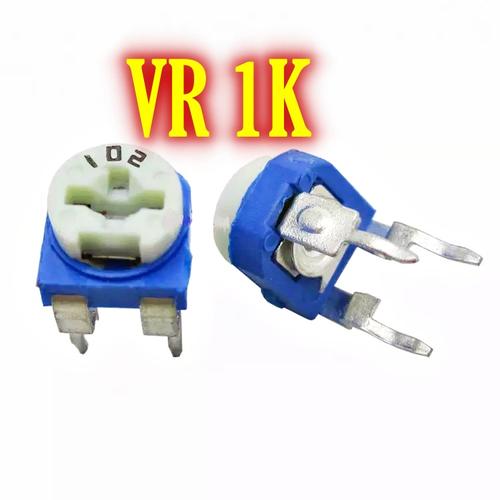 Jual VR 1k variable resistor 102 trimpot trimmer 1 k ohm variabel ...