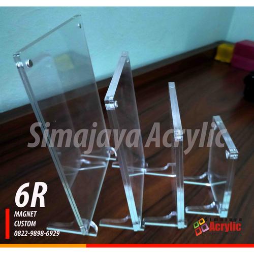 Jual FRAME FOTO AKRILIK / FRAME MAGNET AKRILIK CUSTOM - 10X5CM 5MM ...