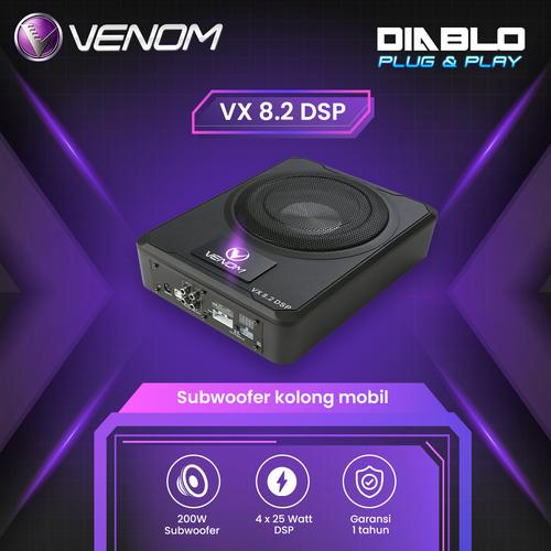 Promo Venom Subwoofer Kolong Mobil VX 8.2 DSP Underseat Aktif Plug and Play Cicil 0% 3x ...