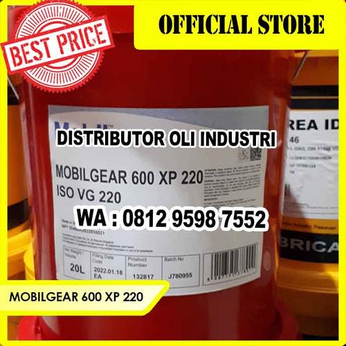 Jual MOBILGEAR 600 XP 220 ( OLI GEAR BOX - Kemasan 5 Liter ) - Kota ...