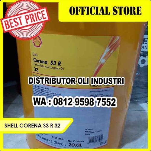 Jual SHELL CORENA S3 R 32 ( ISO VG 32 - OLI KOMPRESSOR SCREW ) - Kota ...