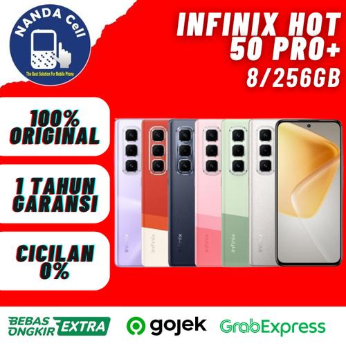 Jual Infinix Hot 50 Pro+ 8/256Gb 16GB Extended RAM - Helio G100 - 6.78 inch 3D Curved 120Hz ...