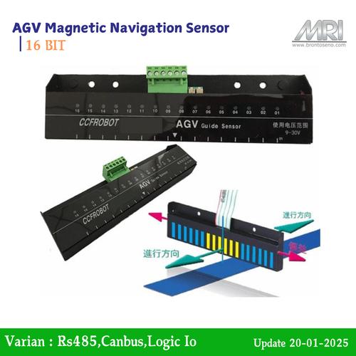 Jual AGV magnetic navigation sensor 16-bit analog output - CCF-D08 - Kota Surabaya - MRI ...