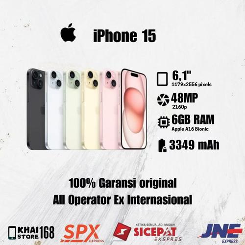 Jual Apple iPhone 15 Second Original 512GB iPhone 15 Bekas FULLSET ...