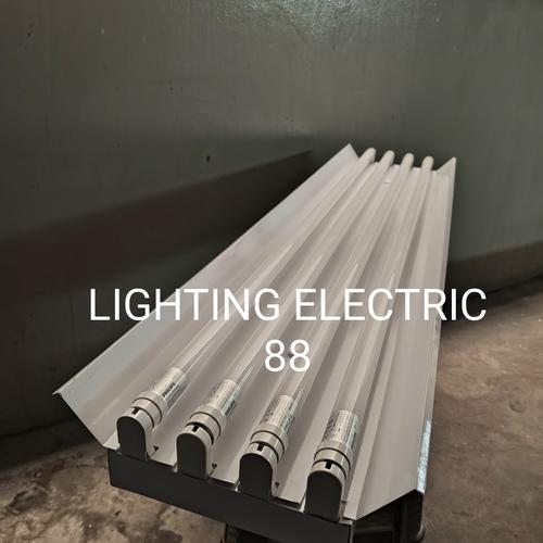 Jual Kap lampu TKO 4x36 120CM kap lampu tko tl led 4x16W Philips ...