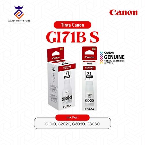 Jual TINTA CANON GI 71S BLACK /71s black/ GI 71s b - Kota Medan ...