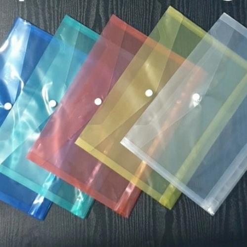 Jual MAP PLASTIK KANCING PUNGGUNG FOLIO MY FOLDER (1 LUSIN)++ - Putih ...