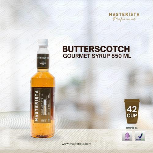 Jual Masterista Sirup Rasa Butterscotch 850ml / Sirup Buterscotch ...