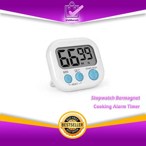 Promo Pengatur Waktu Masak Stopwatch Bermagnet Cooking Alarm Timer ...