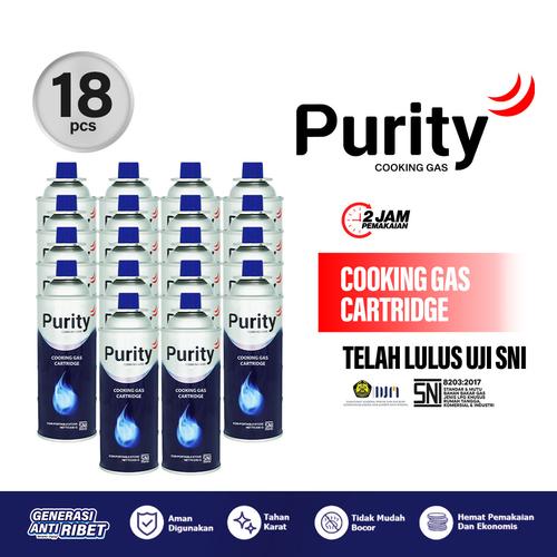 Jual PURITY - Gas Portable Purity / Purity Cooking Gas Isi 18 pcs ...
