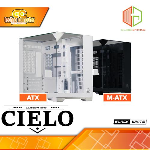 Jual CASING CUBE GAMING CIELO - Mid Tower ATX Case Tempered Glass - ATX ...