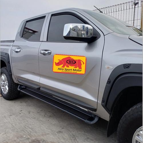 Jual foot step injakan samping all new triton alumunium full black 2024 ...