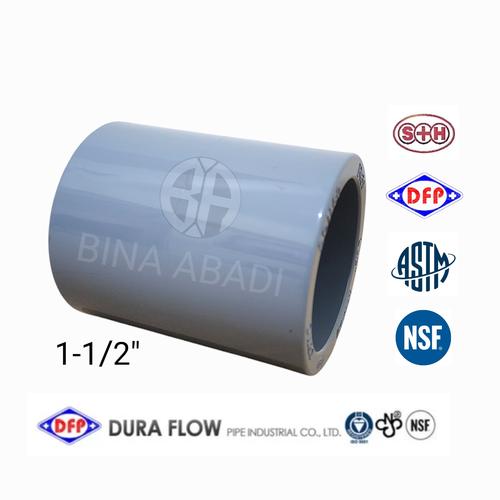 Jual Coupling CPVC Size 1-1/2 Inch Sch 80 Socket ASTM DURAFLOW TAIWAN ...