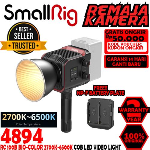 Promo SMALLRIG RC 100B COB LED VIDEO LIGHTING BIO COLOR 2700K-6500K ...