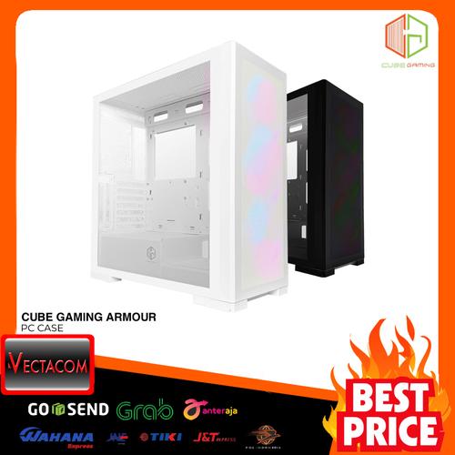 Jual CUBE GAMING ARMOUR - ATX/mATX/ITX - CASING GAMING - BLACK - Jakarta Pusat - Vectacom ...