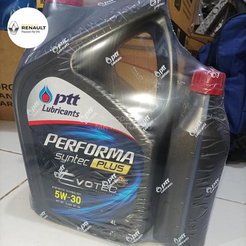 Jual OLI Mesin PTT Performa Syntec Plus 5W-30 API SP Gasolin Engine 5 ...