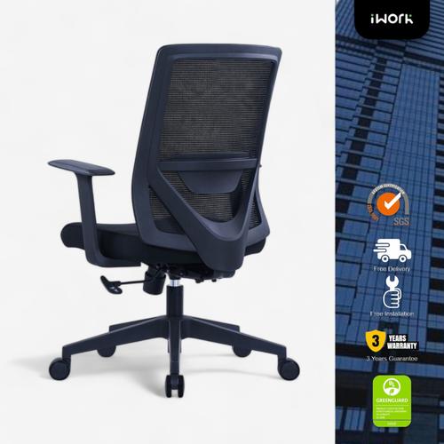 Promo VALOR Kursi Kantor Ergonomis - Mesh Office Chair Furniture ...