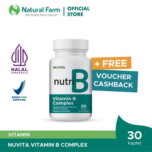 Jual Nuvita Nutri B Complex - 30 Kaplet - Jakarta Barat - Natural Farm ...