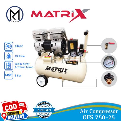 Jual READY !! Kompresor Angin Tanpa Oli / Air Compressor Silent OFS 750 ...